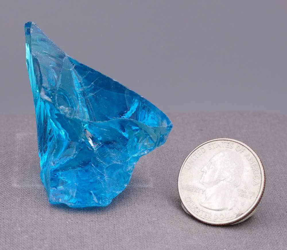 Gem Electric Blue Monatomic Andara Crystal 41.6 g. – Life's Treasures Kauai