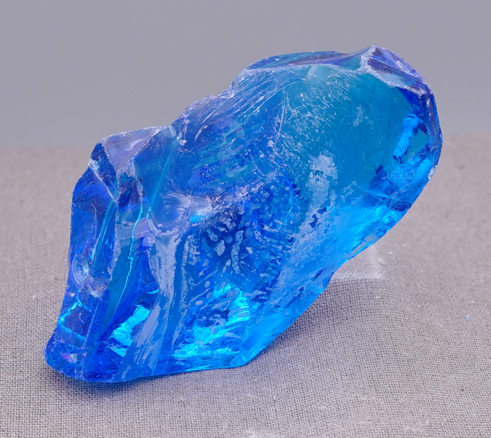 Gem Electric Blue Monatomic Andara Crystal 54.6 g. – Life's Treasures Kauai