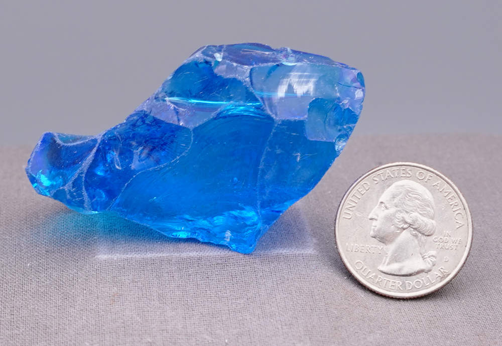 Gem Electric Blue Monatomic Andara Crystal 54.6 g. – Life's Treasures Kauai