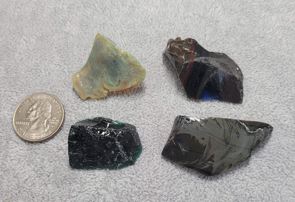 Rare Gem 4 Piece Set Monatomic Andara Crystal 34.6 g. – Life's ...