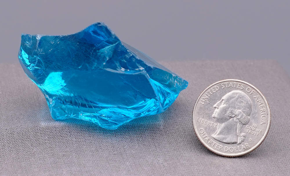 Gem Electric Blue Monatomic Andara Crystal 52.6 g. – Life's Treasures Kauai