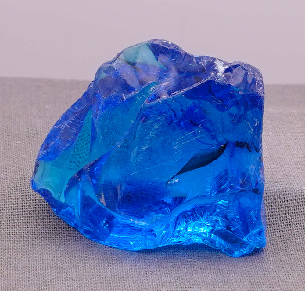 Rare Bicolor Gem Electric Blue/Earth Shaman Monatomic Andara Crystal 26 ...