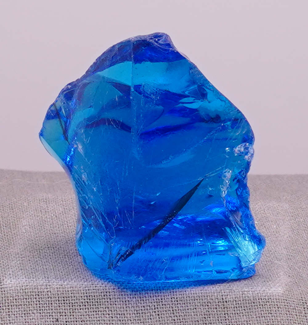 Rare Bicolor Gem Electric Blue/Earth Shaman Monatomic Andara Crystal 26 ...
