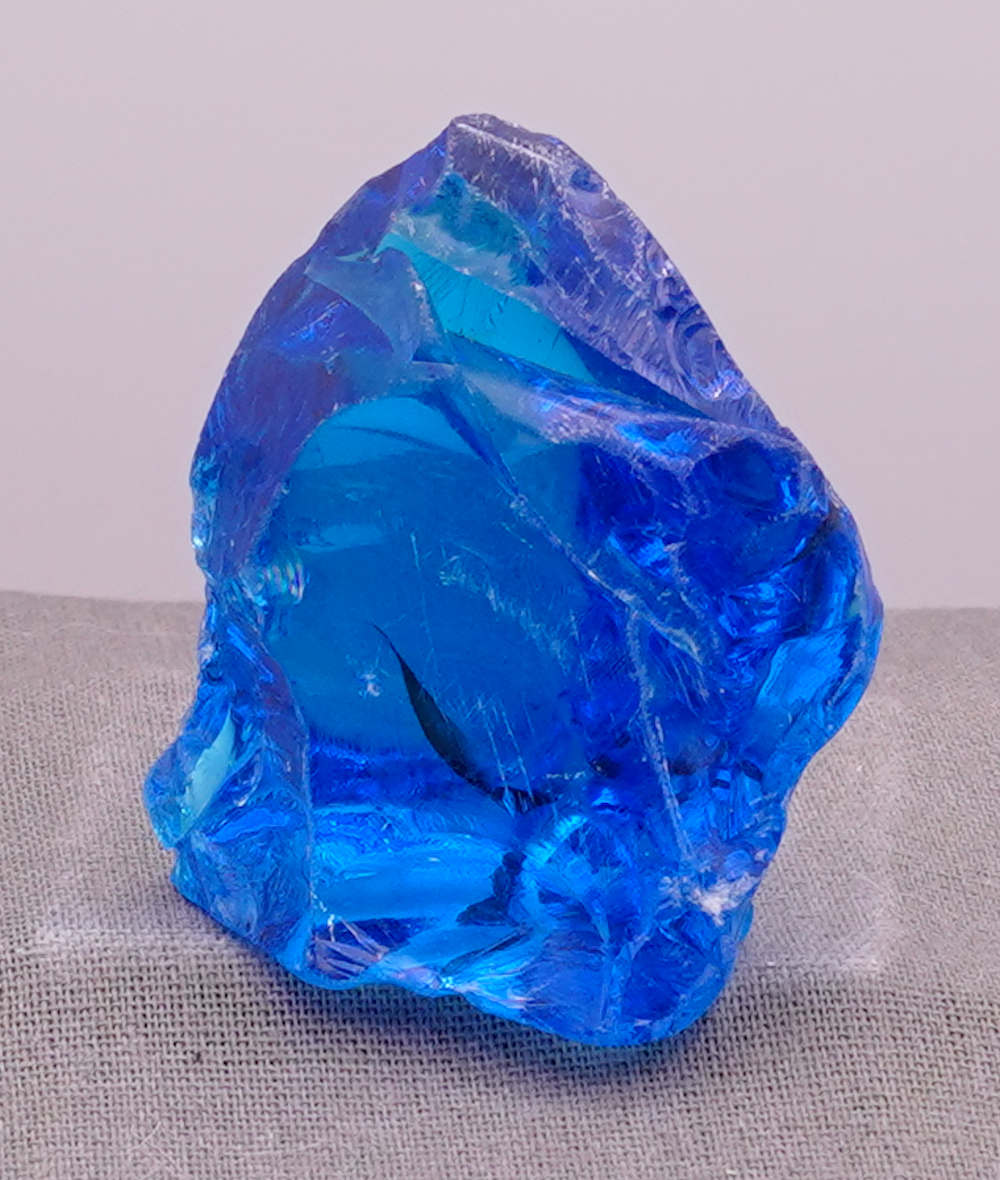 Rare Bicolor Gem Electric Blue/Earth Shaman Monatomic Andara Crystal 26 ...
