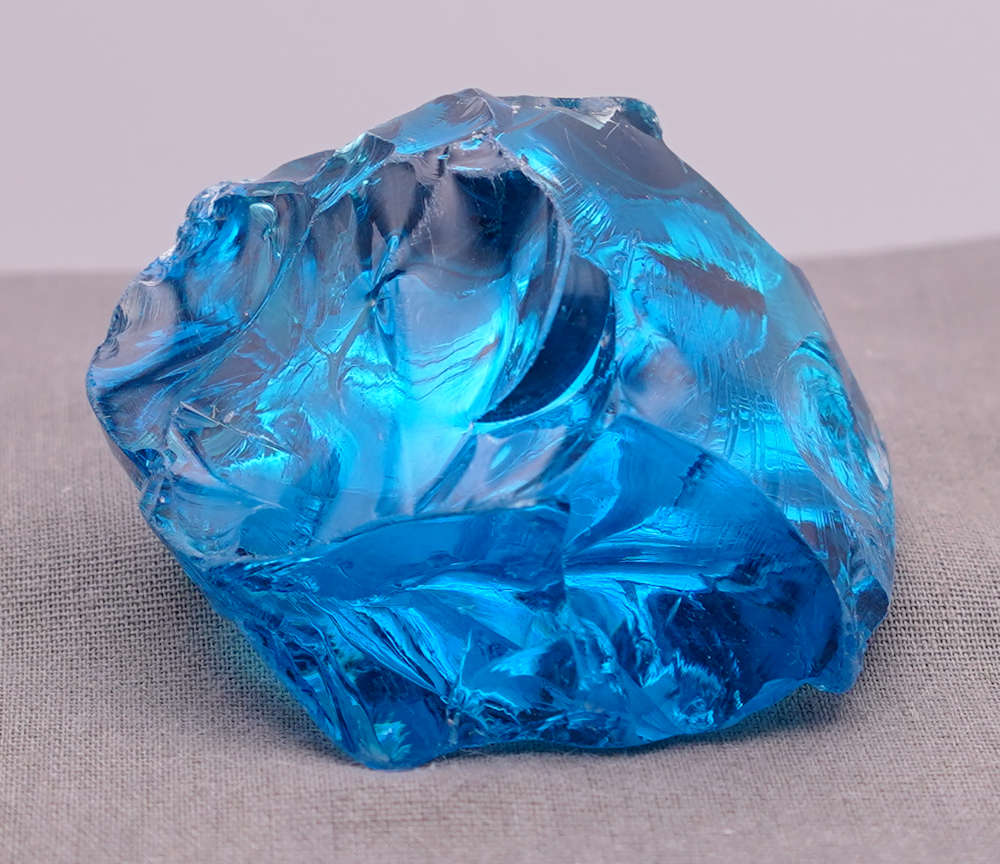 Gem Electric Blue Monatomic Andara Crystal 97.8 g. - Life's Treasures Kauai