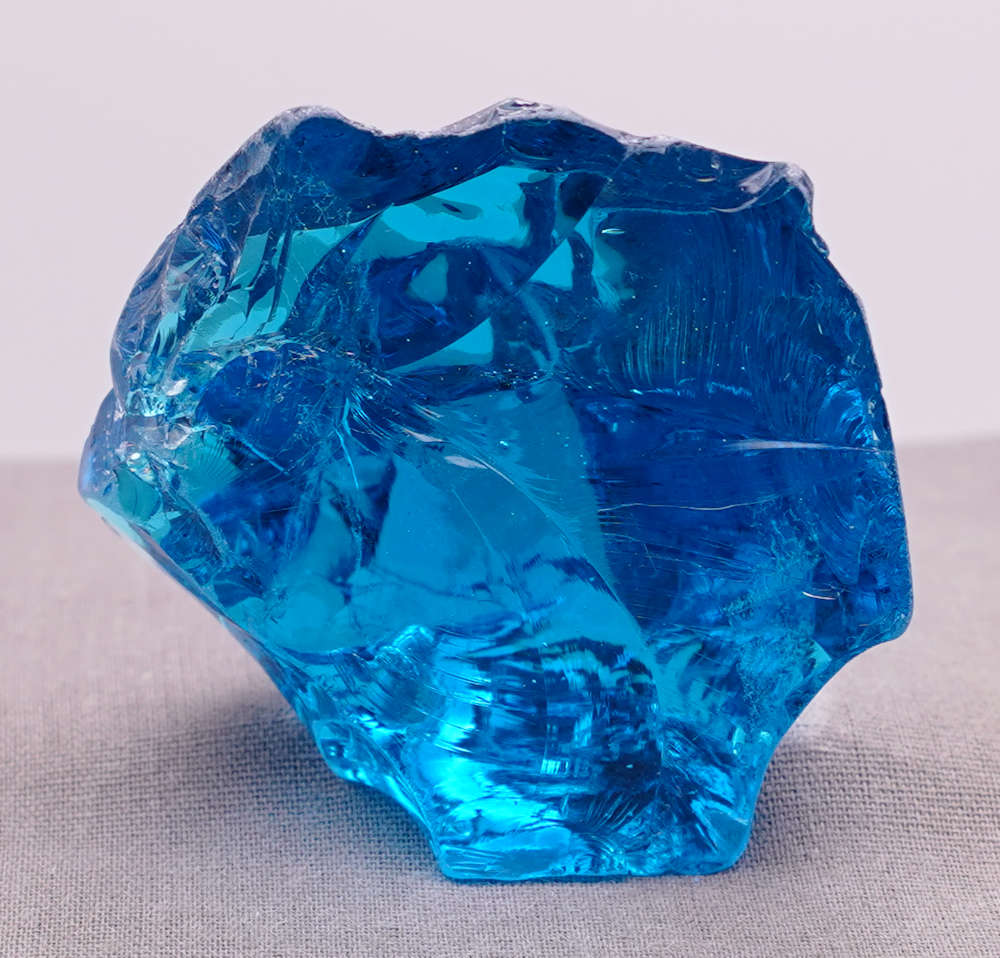Gem Electric Blue Monatomic Andara Crystal 97.8 g. - Life's Treasures Kauai