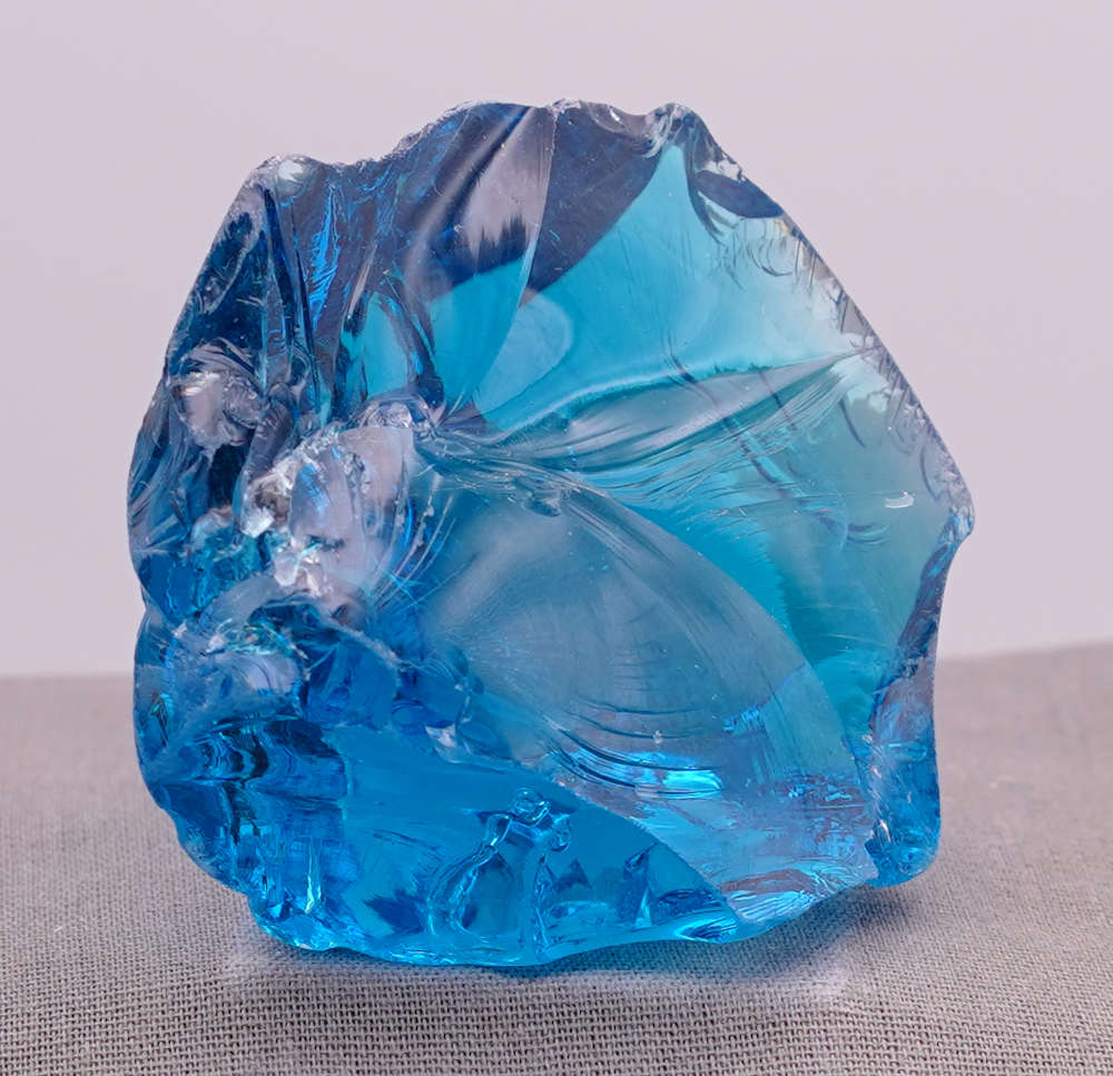 Gem Electric Blue Monatomic Andara Crystal 97.8 g. - Life's Treasures Kauai