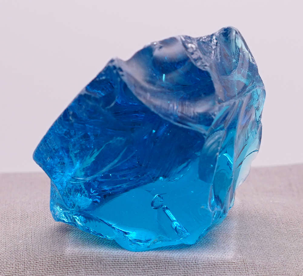Gem Electric Blue Monatomic Andara Crystal 97.8 g. - Life's Treasures Kauai