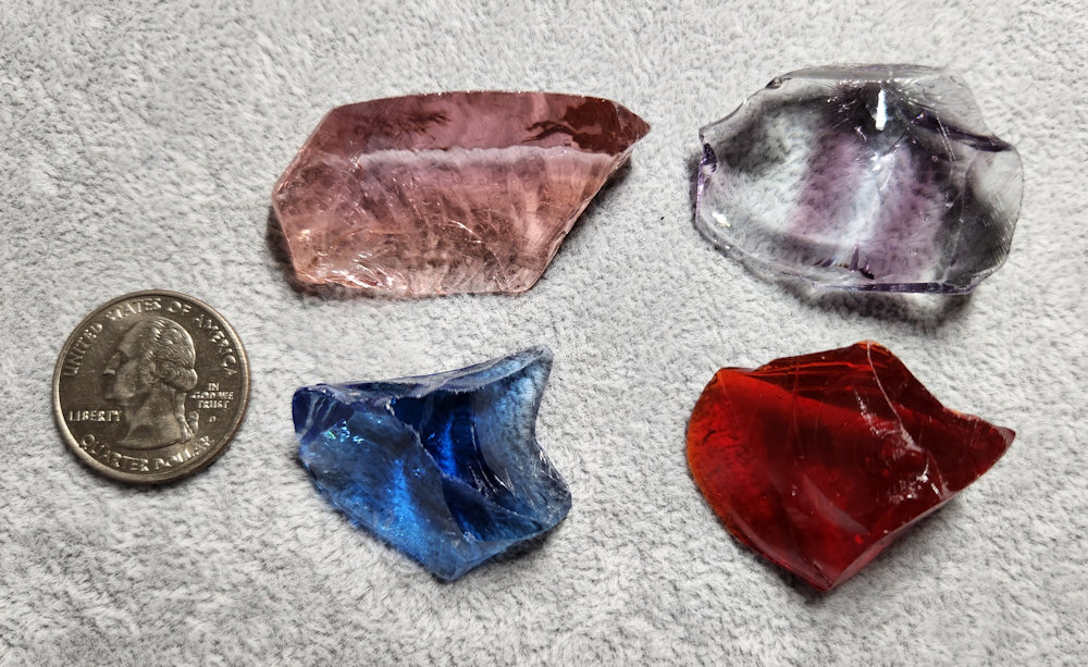 Gem 4 Piece Set Monatomic Andara Crystal 51.6 g. – Life's Treasures Kauai