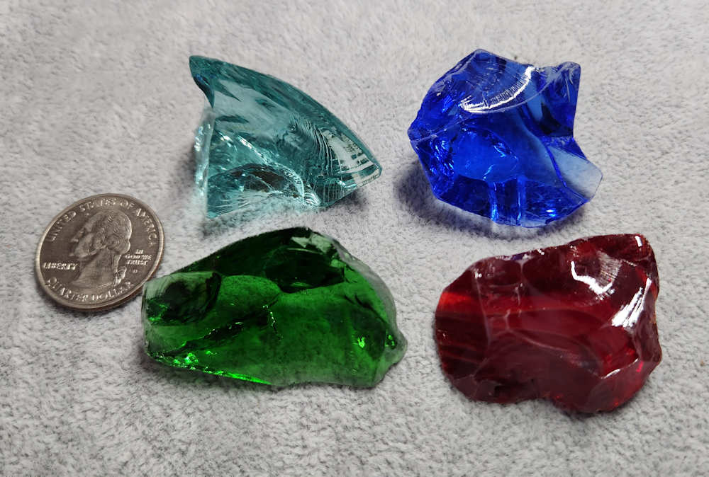 Gem 4 Piece Set Monatomic Andara Crystal 66.8 g. – Life's Treasures Kauai