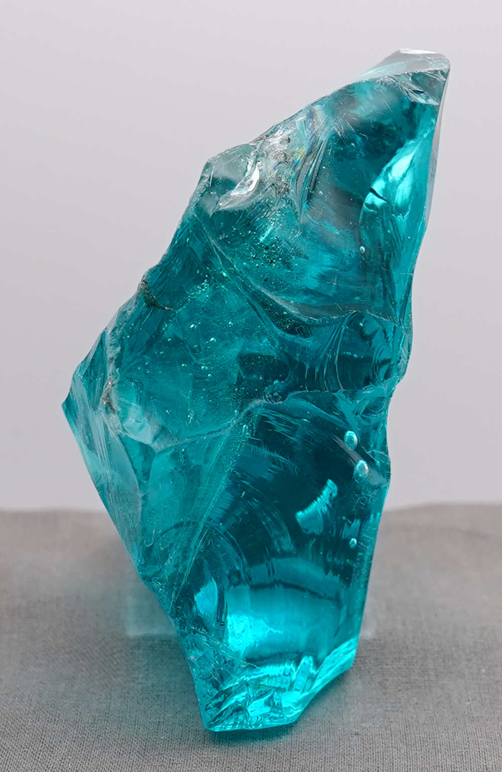 Rare Gem Angel Aura Electric Blue “Heart” with bubbles Monatomic Andara ...