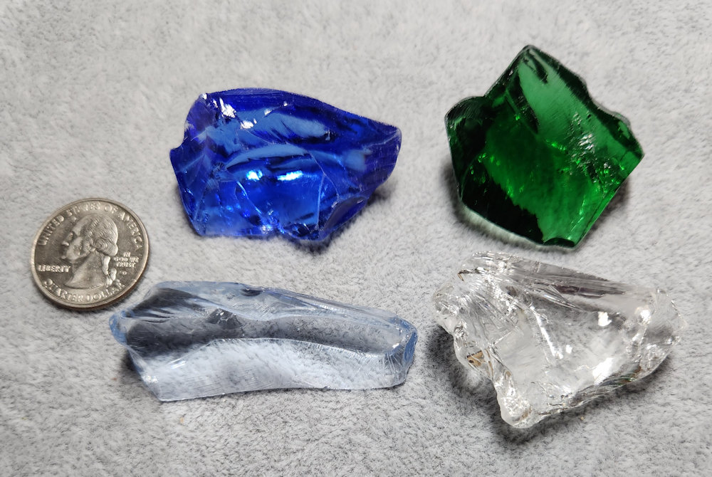 Gem 4 Piece Set Monatomic Andara Crystal 74.5 g. – Life's Treasures Kauai