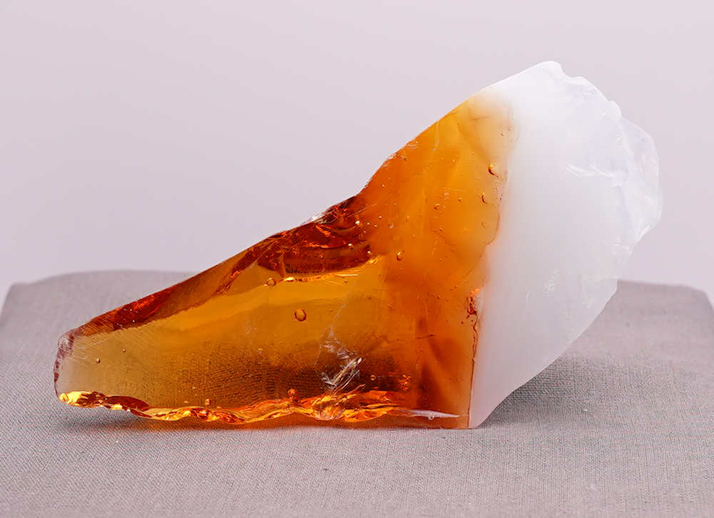 Rare Gem Bicolor Lemurian Etherium Gold/Banded Angel Aura Cosmic Ice ...