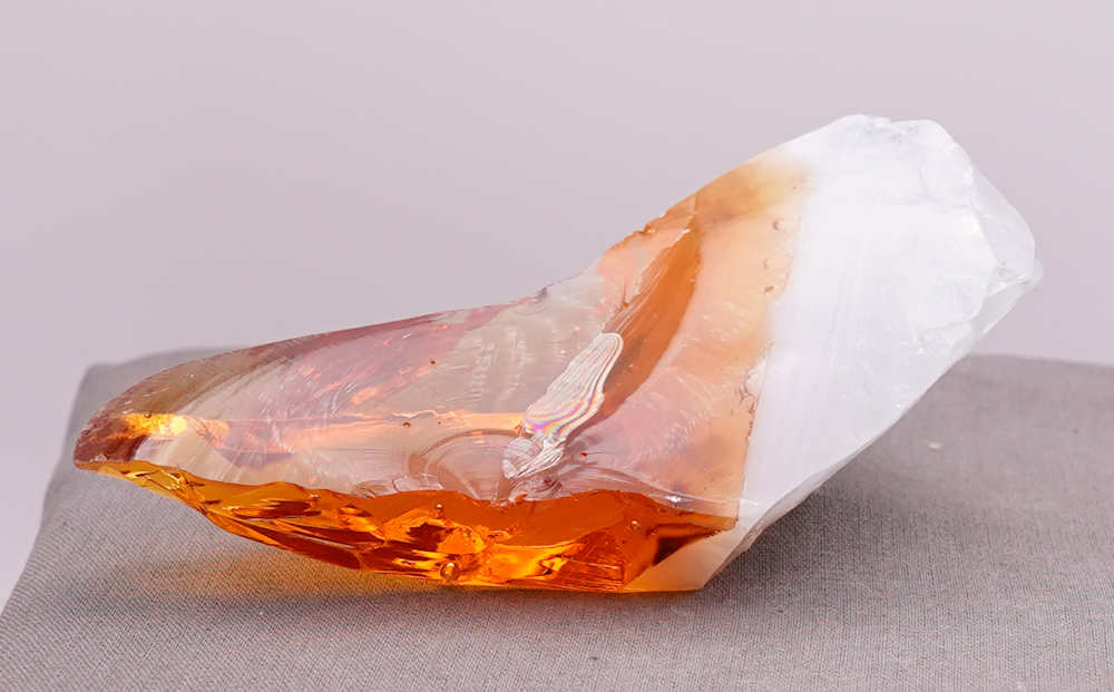 Rare Gem Bicolor Lemurian Etherium Gold/Banded Angel Aura Cosmic Ice ...