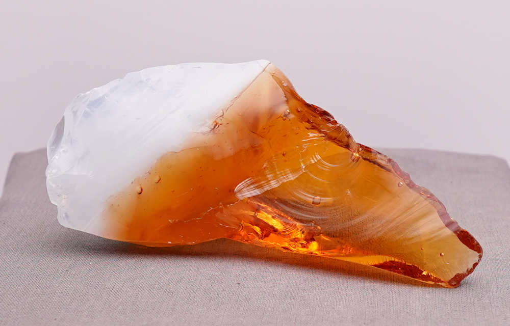 Rare Gem Bicolor Lemurian Etherium Gold/Banded Angel Aura Cosmic Ice ...