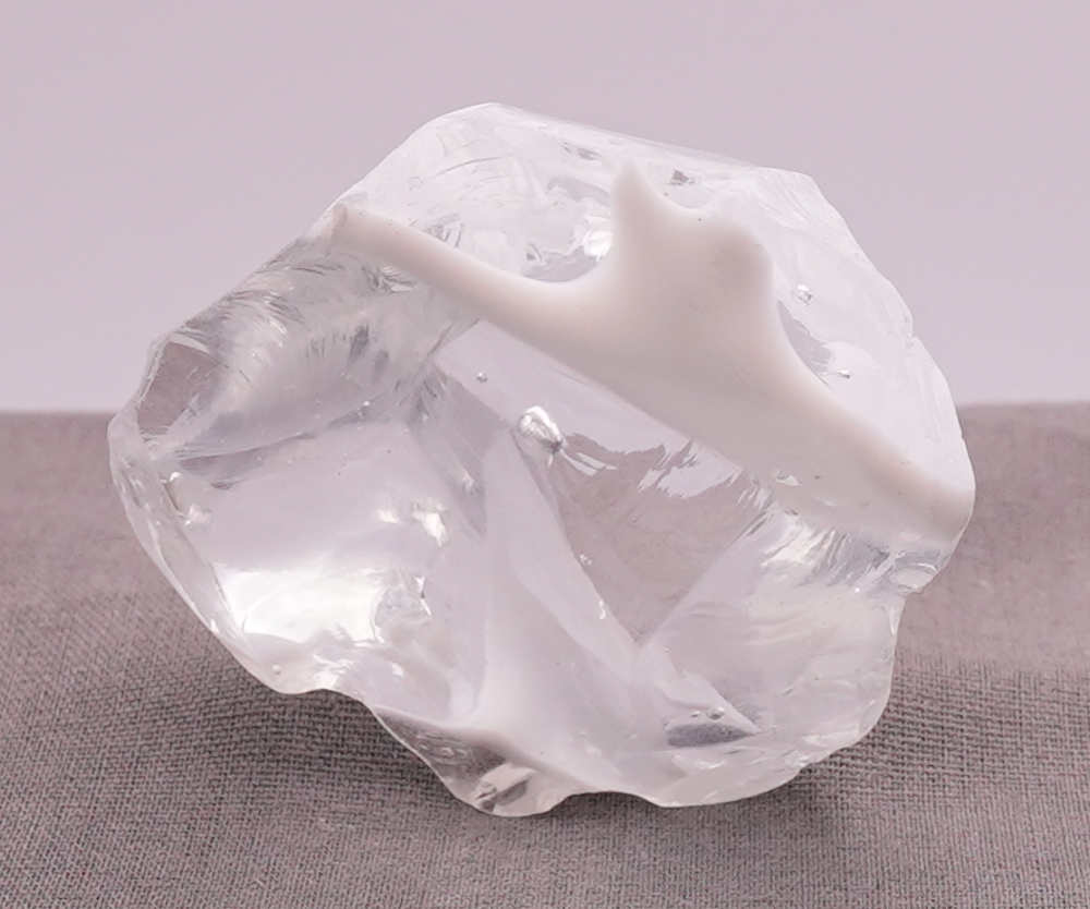 Rare Gem Bicolor Banded Angel Aura Cosmic Ice/Pastel Ice with bubble ...