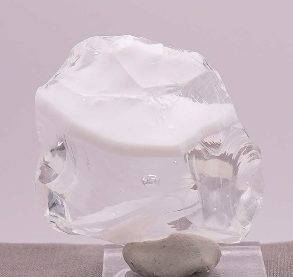 Rare Gem Bicolor Banded Angel Aura Cosmic Ice/Pastel Ice with bubble ...