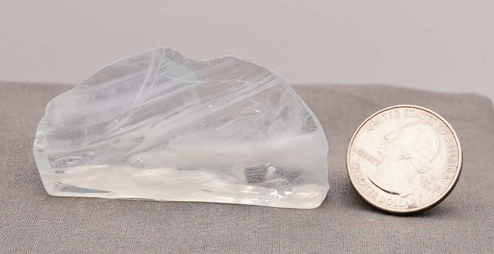 Rare Gem Banded Angel Aura Cosmic Ice Monatomic Andara Crystal 24.7 g ...