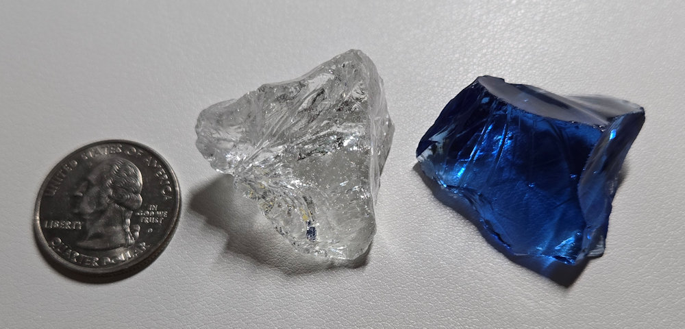 Gem 2 Piece Set Monatomic Andara Crystal 29.1 g. – Life's Treasures Kauai