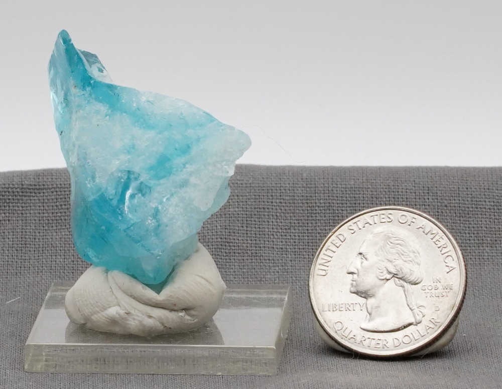 Rare Gem Banded Electric Blue/Cosmic Ice Sea Foam Monatomic Andara ...